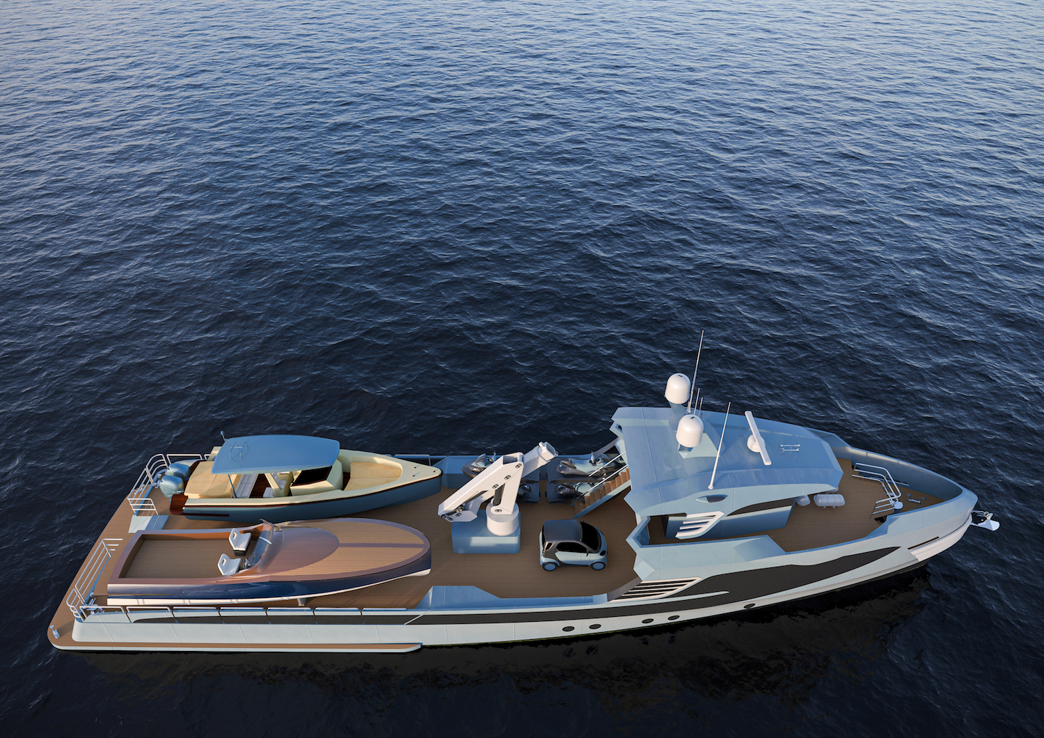 Yacht ALIA 36M SHADOW VESSEL, Alia Yachts | CHARTERWORLD Luxury ...